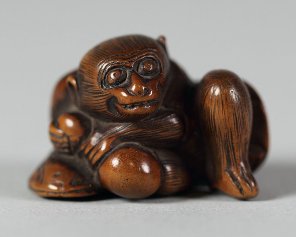 Netsuke of Monkey | Free Photo - rawpixel
