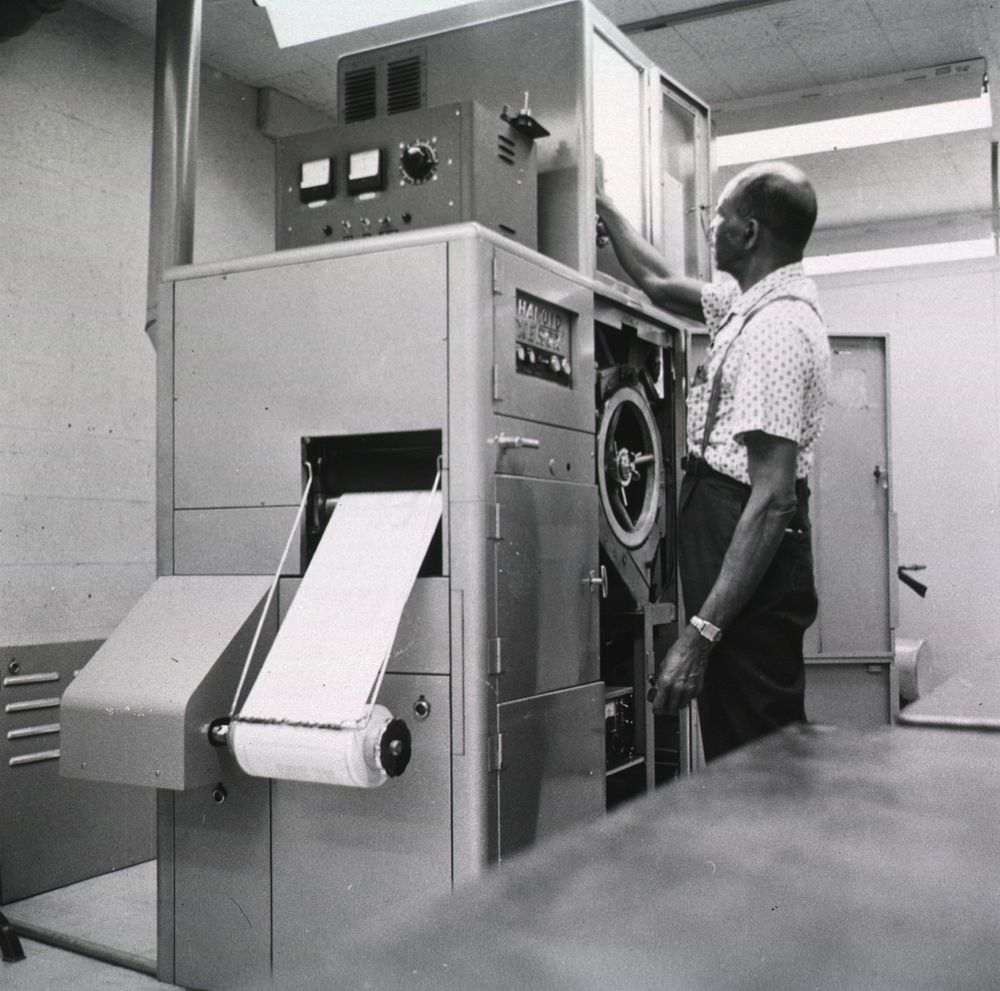 Haloid Xerox copy flo machine | Free Photo - rawpixel