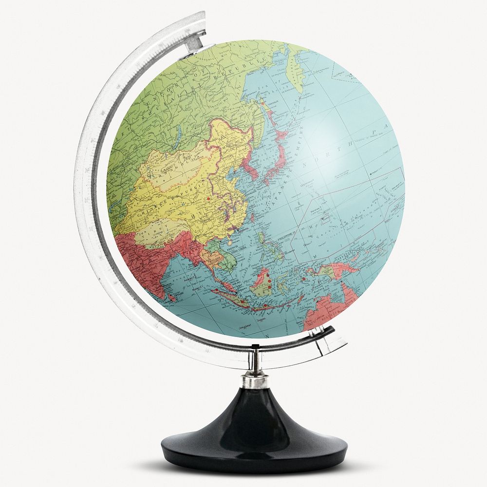 Globe ball, geography education | Premium Photo - rawpixel