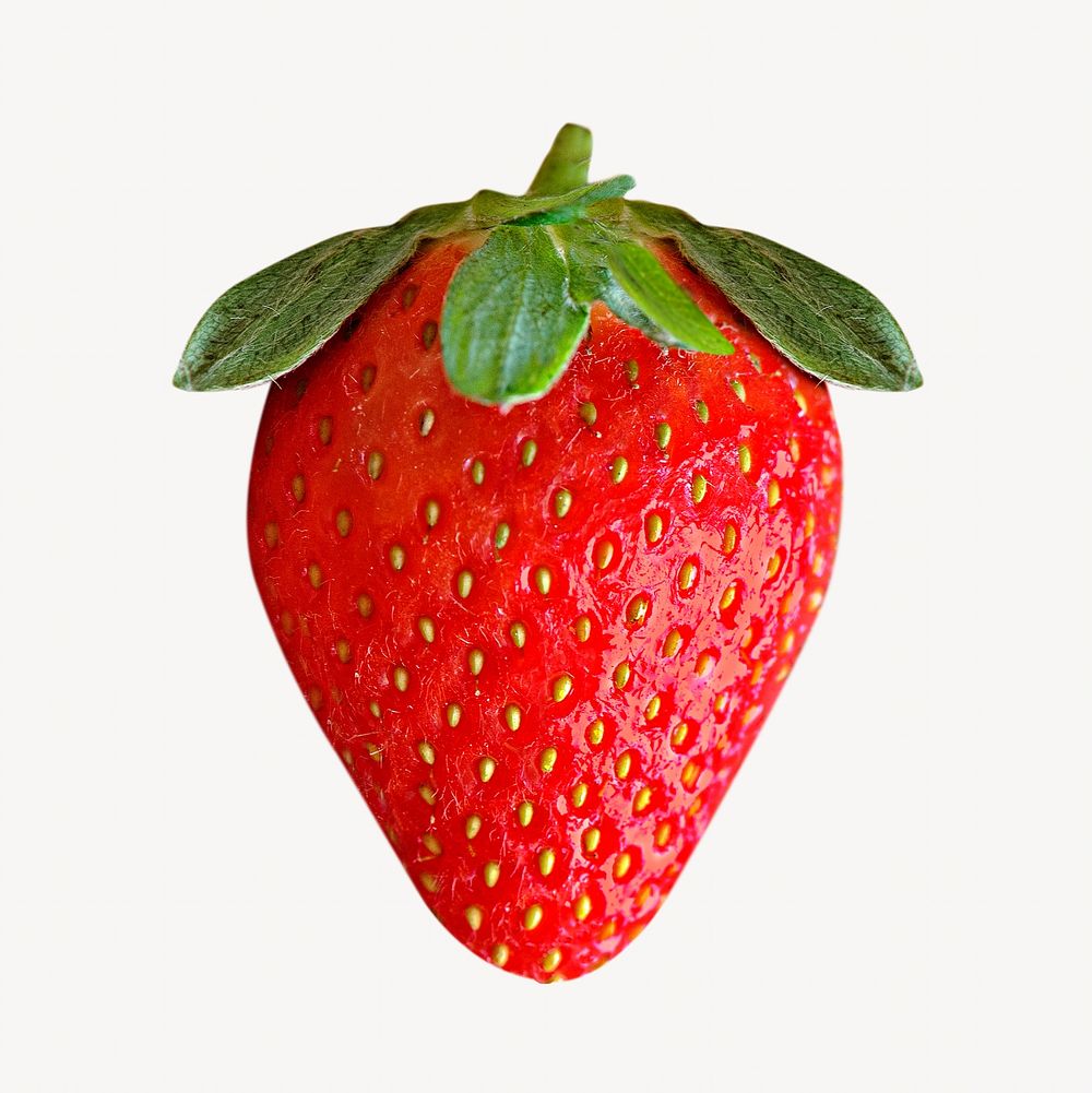 Strawberry isolated image | Free Photo - rawpixel