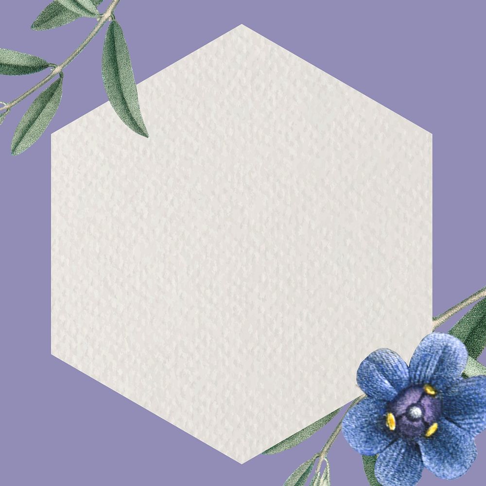 Floral frame background, purple design | Premium Photo - rawpixel