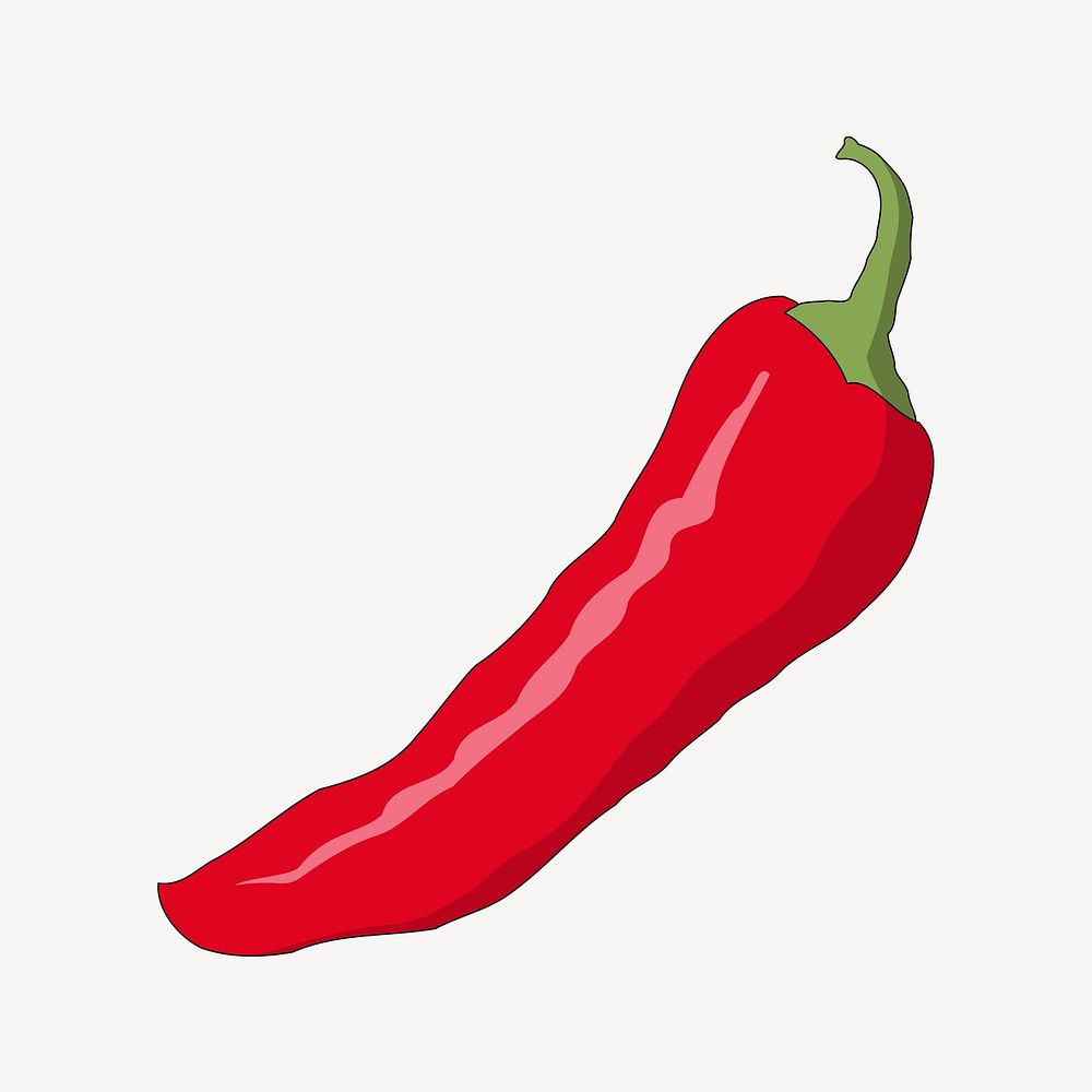 Red chilli illustration | Free Photo Illustration - rawpixel
