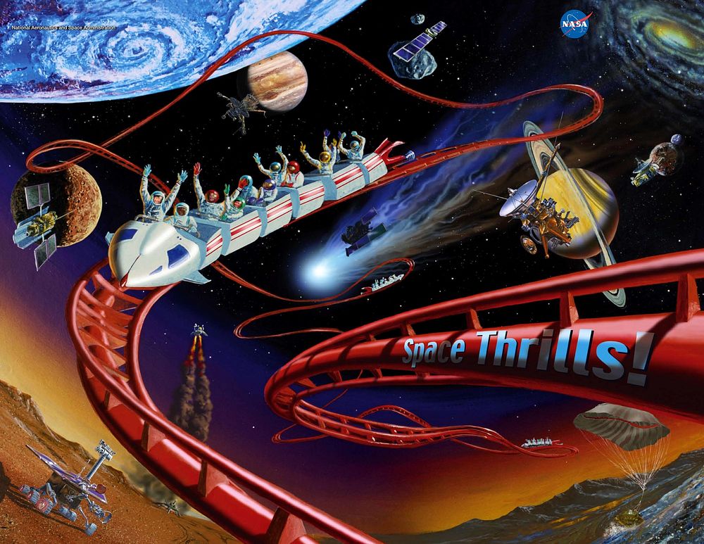 NASA educational material: Discovery & | Free Photo Illustration - rawpixel