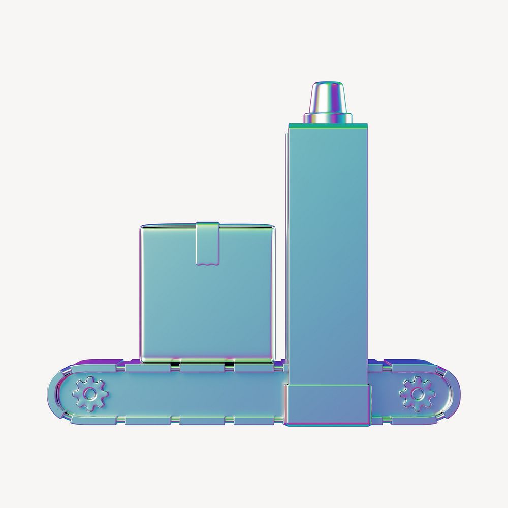 3D parcel sorting, element illustration | Free Photo Illustration ...