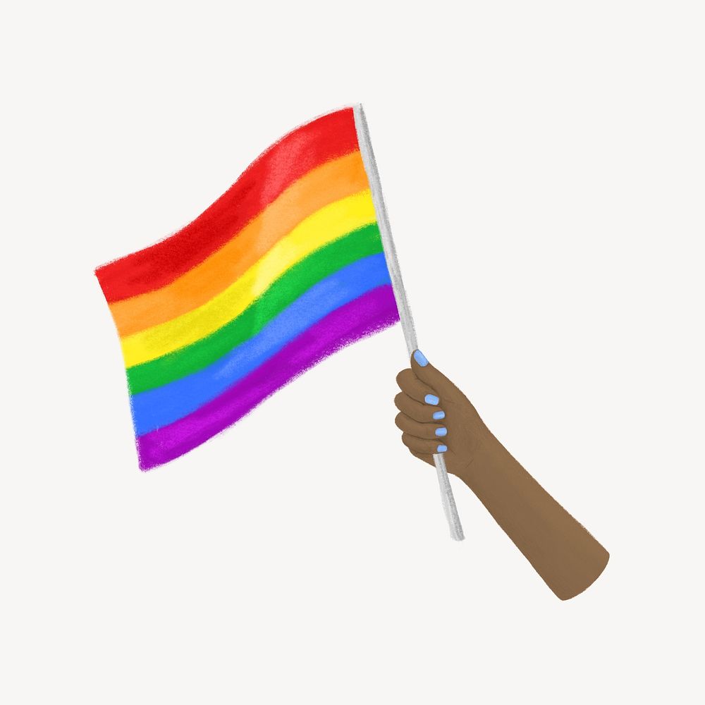 Pride flag, diversity illustration | Free Photo Illustration - rawpixel