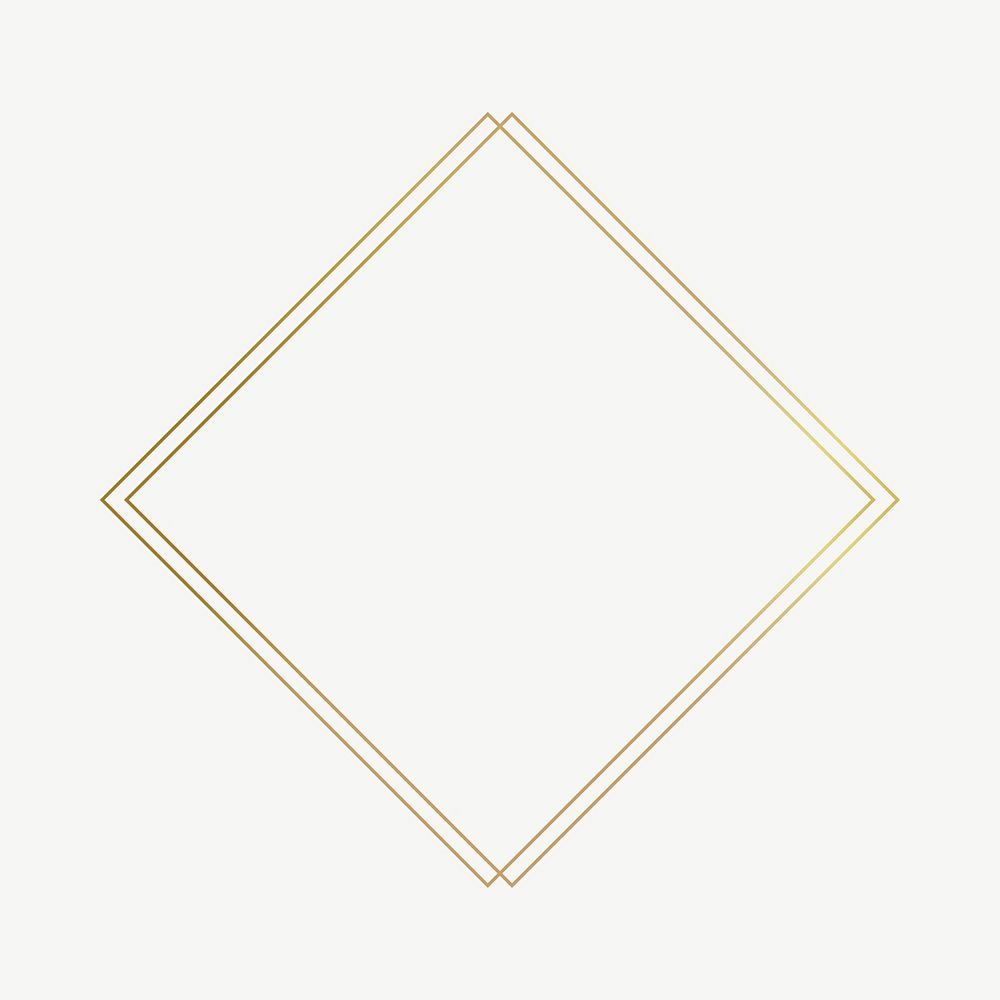 Gold square frame, aesthetic design | Premium PSD - rawpixel