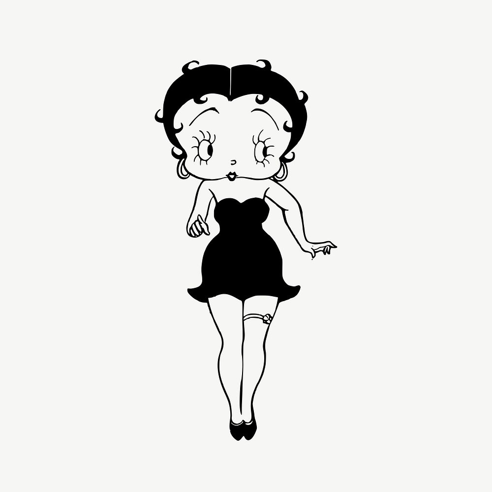 Betty Boop, cartoon character Max | Free PSD - rawpixel