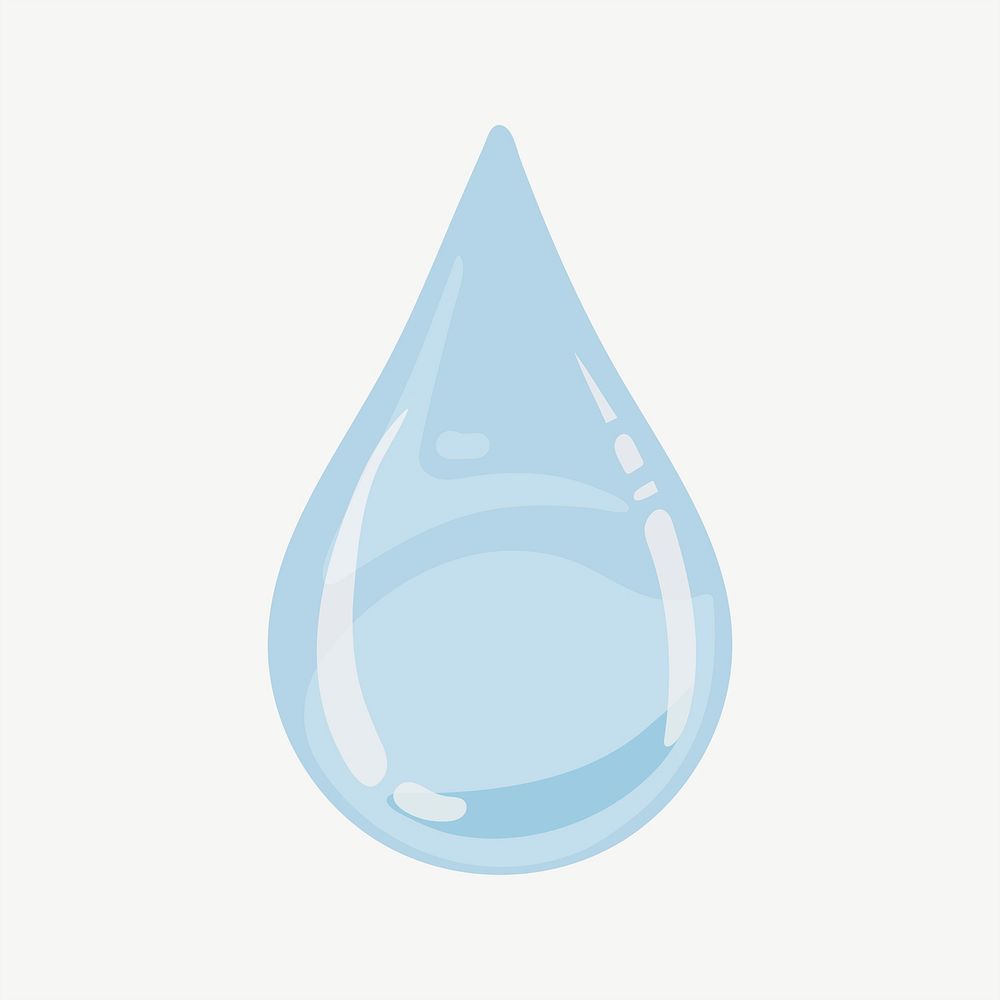 Water droplet, environmental conservation illustration | Premium PSD ...