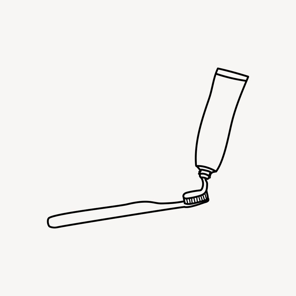 Toothbrush & tooth paste line | Free Photo Illustration - rawpixel