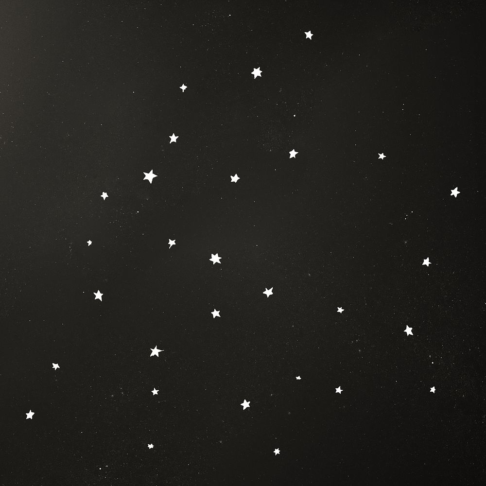 White stars, starry sky graphic | Free Photo - rawpixel