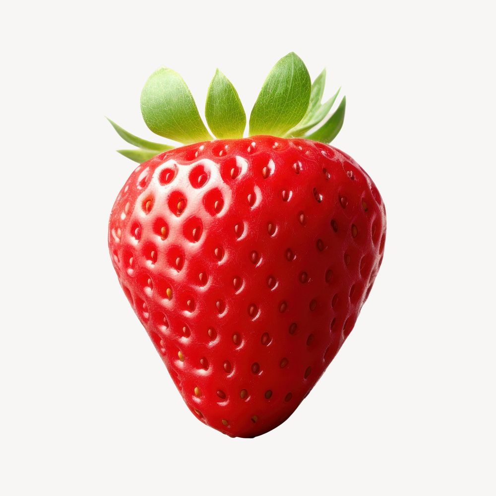 Strawberry fruit plant food. AI | Free Photo - rawpixel