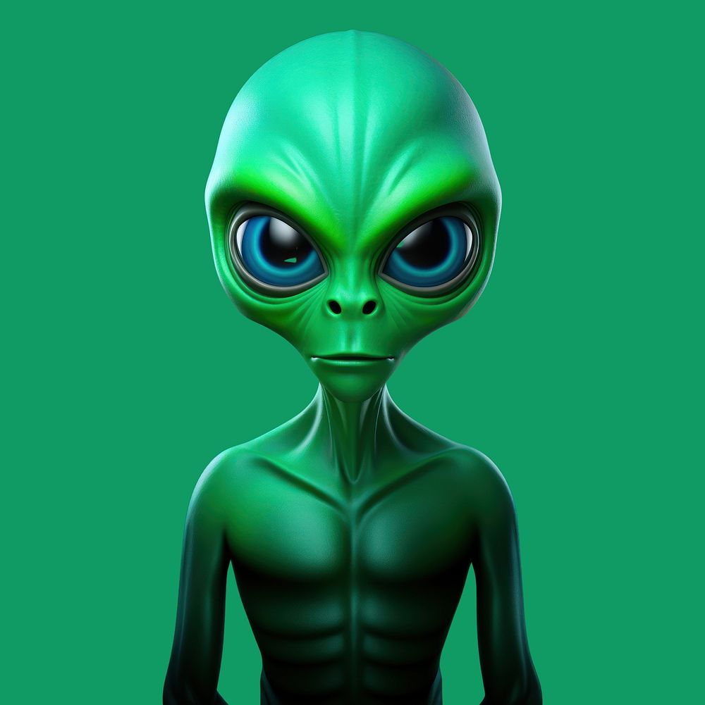 Green representation technology portrait. AI | Free Photo - rawpixel