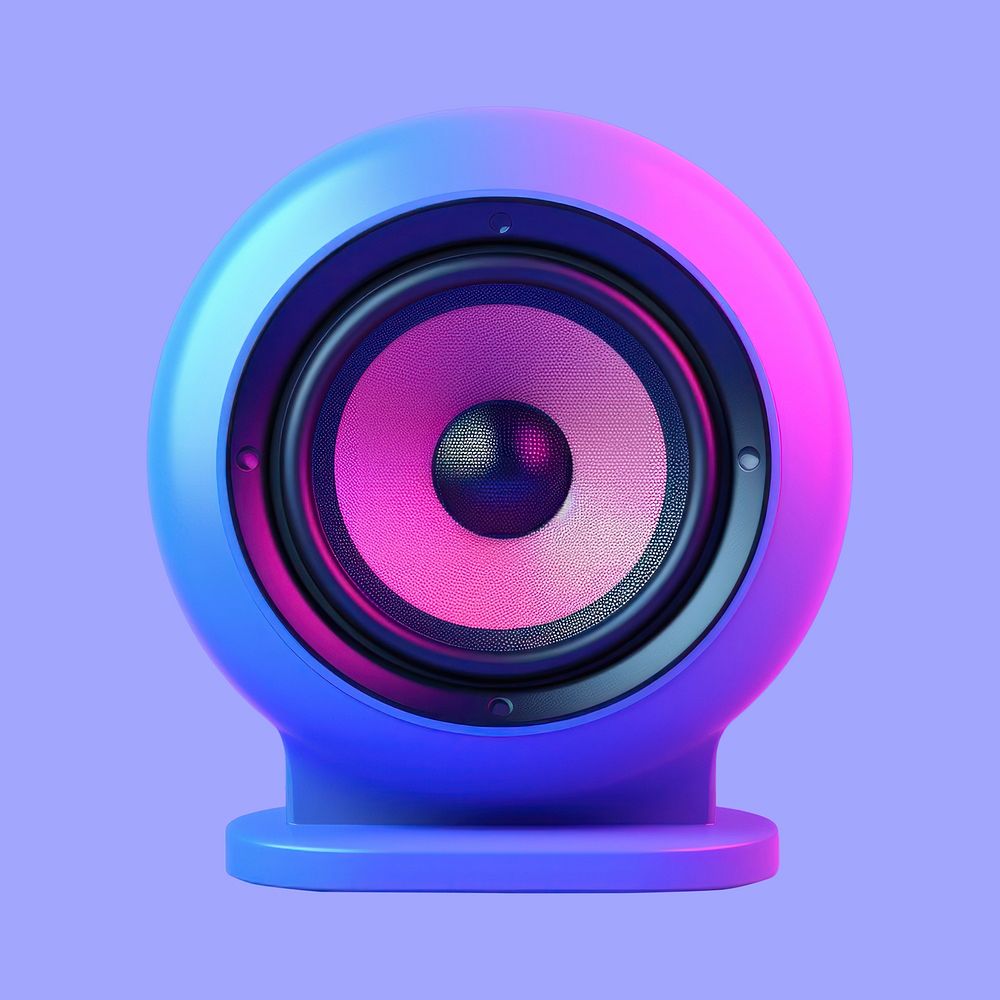Loudspeaker electronics technology multimedia. AI | Free Photo - rawpixel