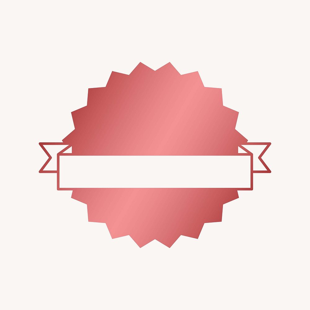 Jagged circle, simple metallic red | Free Vector - rawpixel