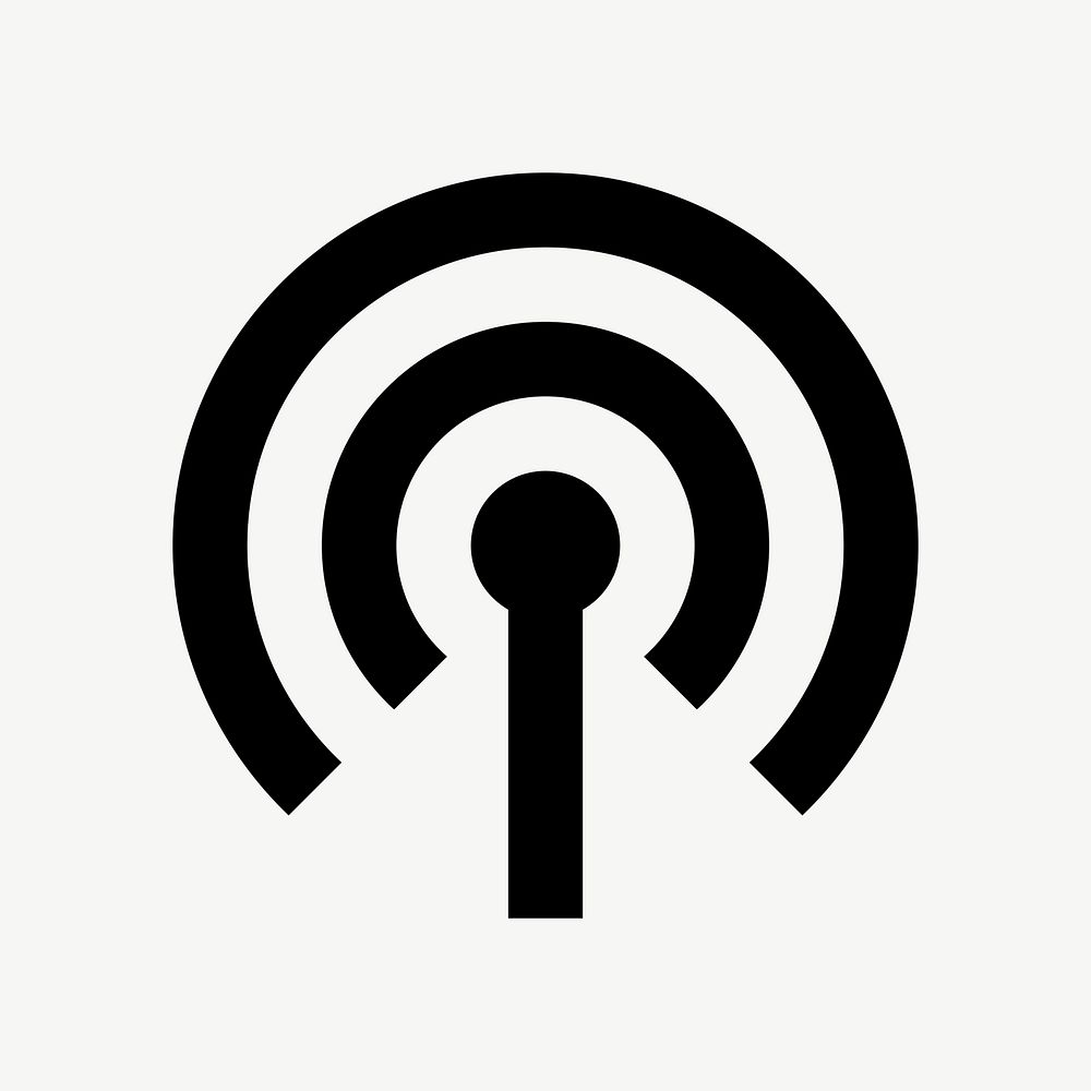 Internet signal icon collage element | Premium PSD - rawpixel