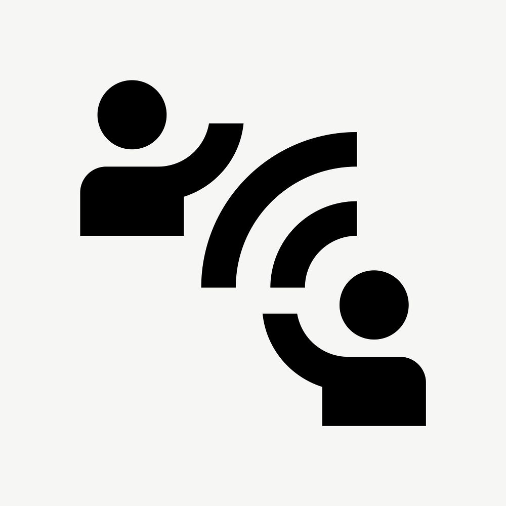 Communication icon collage element psd | Free PSD - rawpixel