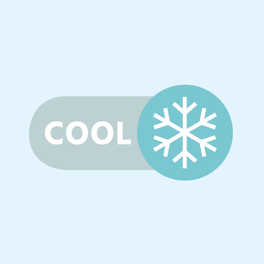 Cool snowflake icon | Free Photo Illustration - rawpixel