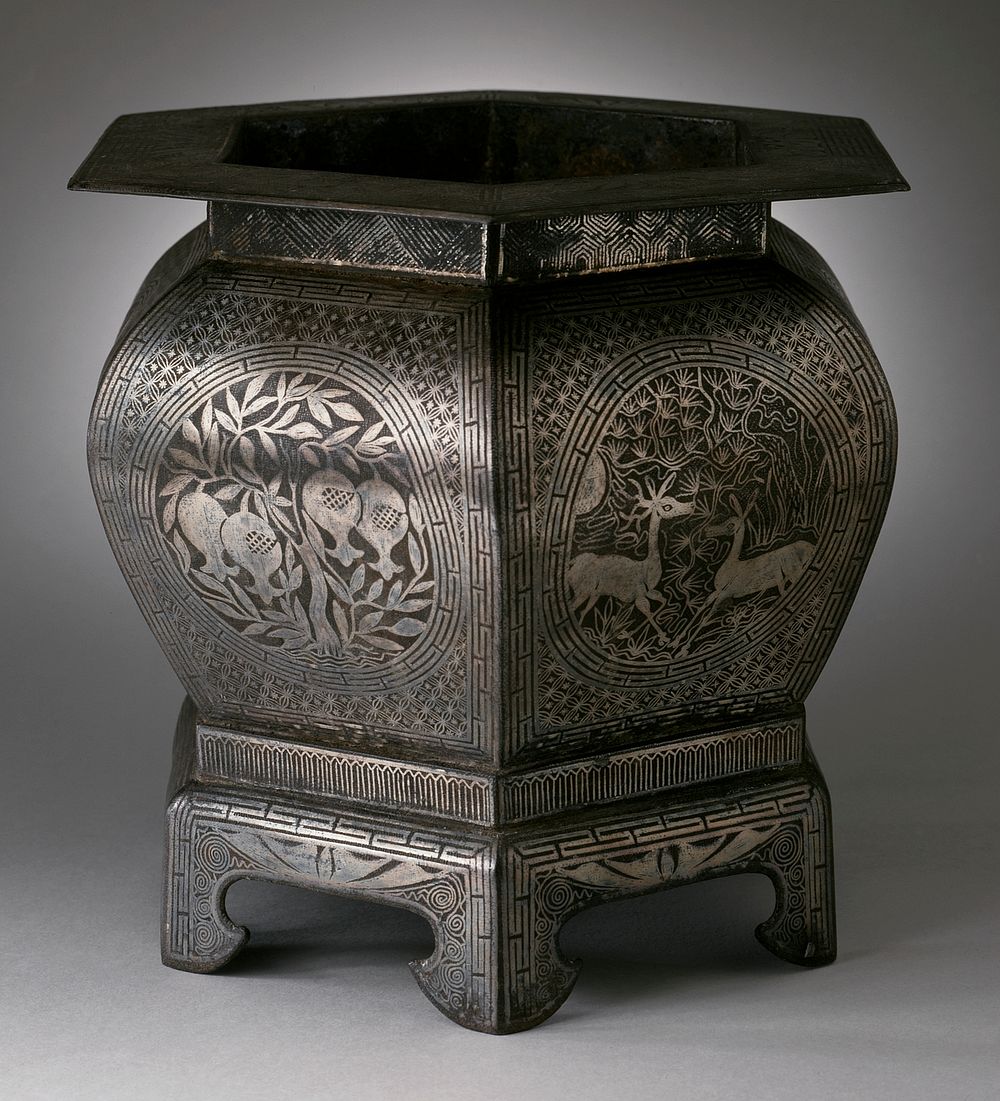 Hexagonal Brazier | Free Photo - rawpixel