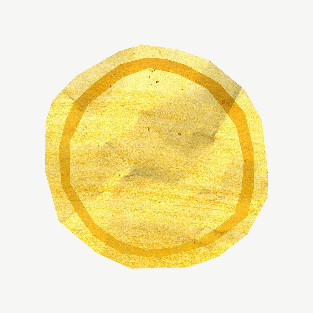 Paper coin money, collage element | Premium PSD - rawpixel