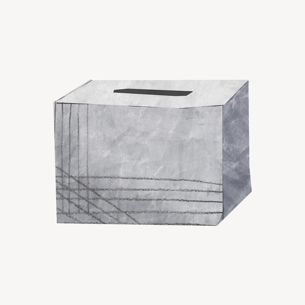Election voting box, paper craft | Premium Photo Illustration - rawpixel