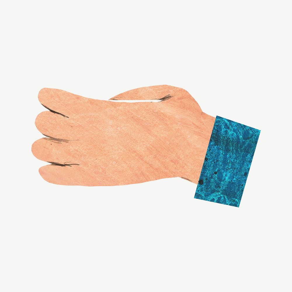 Hand gesture, paper craft element | Premium PSD - rawpixel