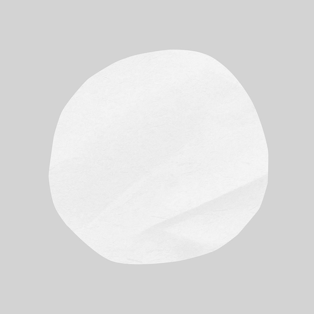 Off-white circle shape, paper | Premium PSD - rawpixel