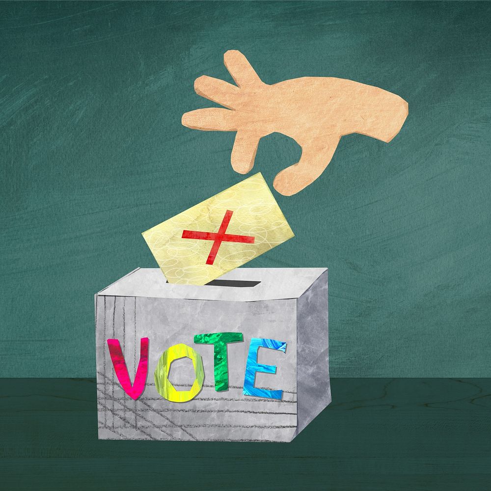 No vote ballot, election voting | Free Photo Illustration - rawpixel