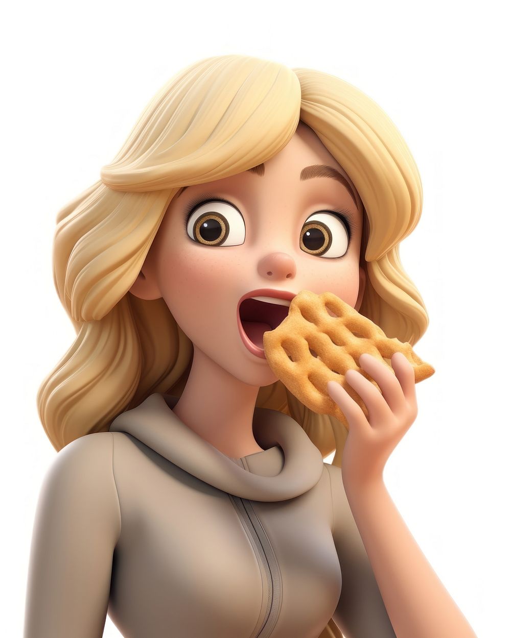 Cartoon biting women adult. AI | Premium Photo Illustration - rawpixel