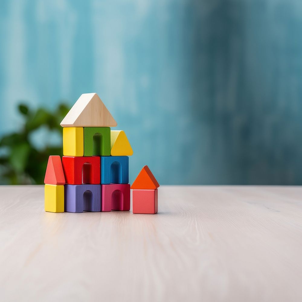 Toy building house architecture. AI | Free Photo - rawpixel