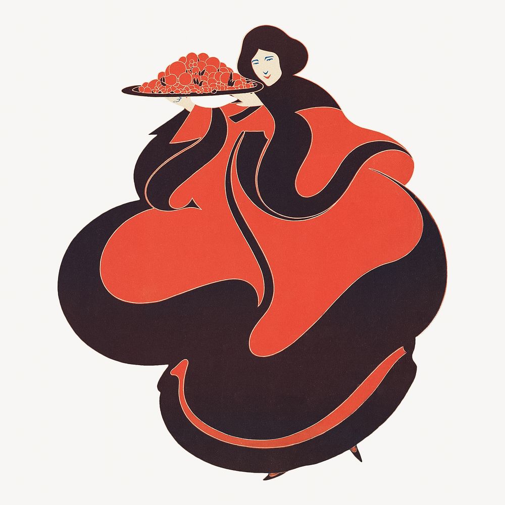 chap book Thanksgiving, vintage woman | Free Photo Illustration - rawpixel