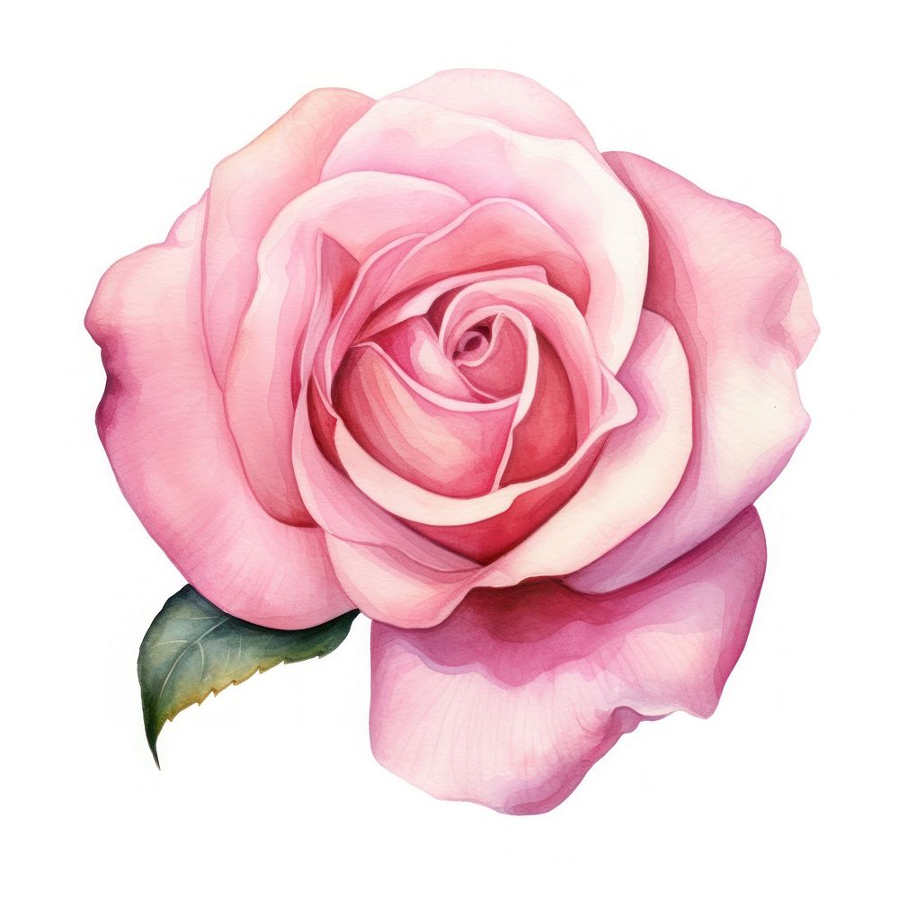 Rose flower petal plant. | Free Photo Illustration - rawpixel