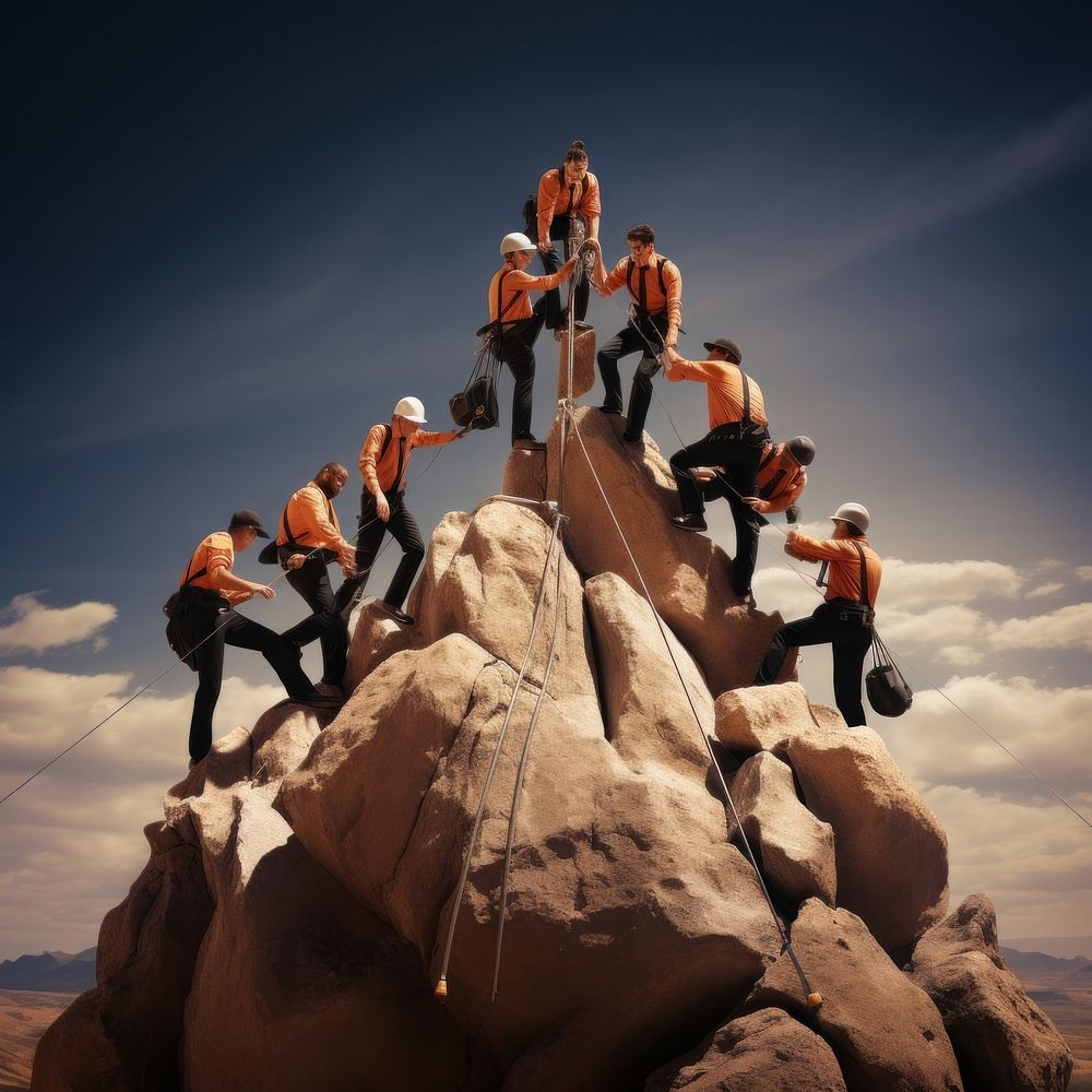 Teamwork outdoors nature adult | Free Photo - rawpixel