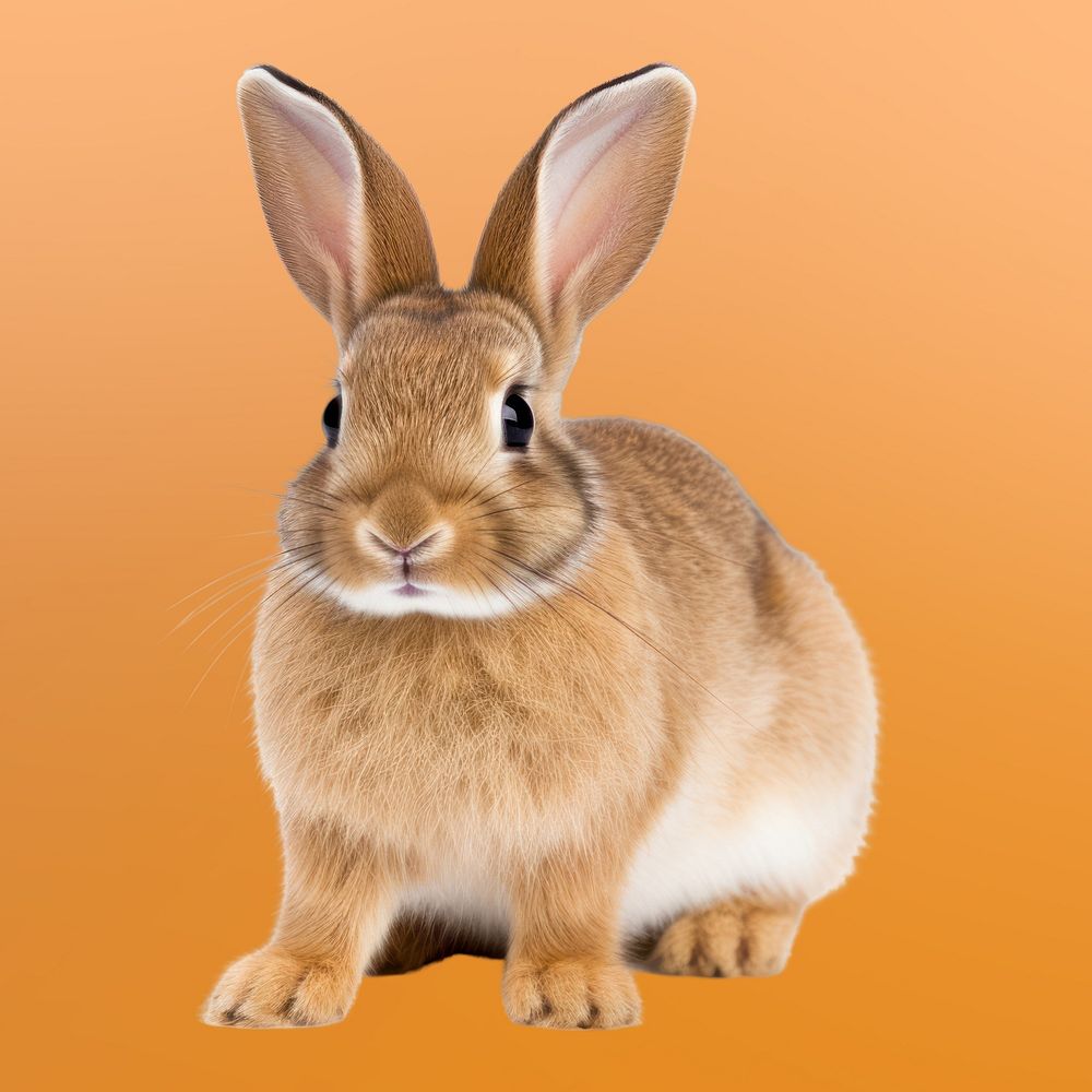 Animal mammal rodent rabbit. AI | Free Photo - rawpixel