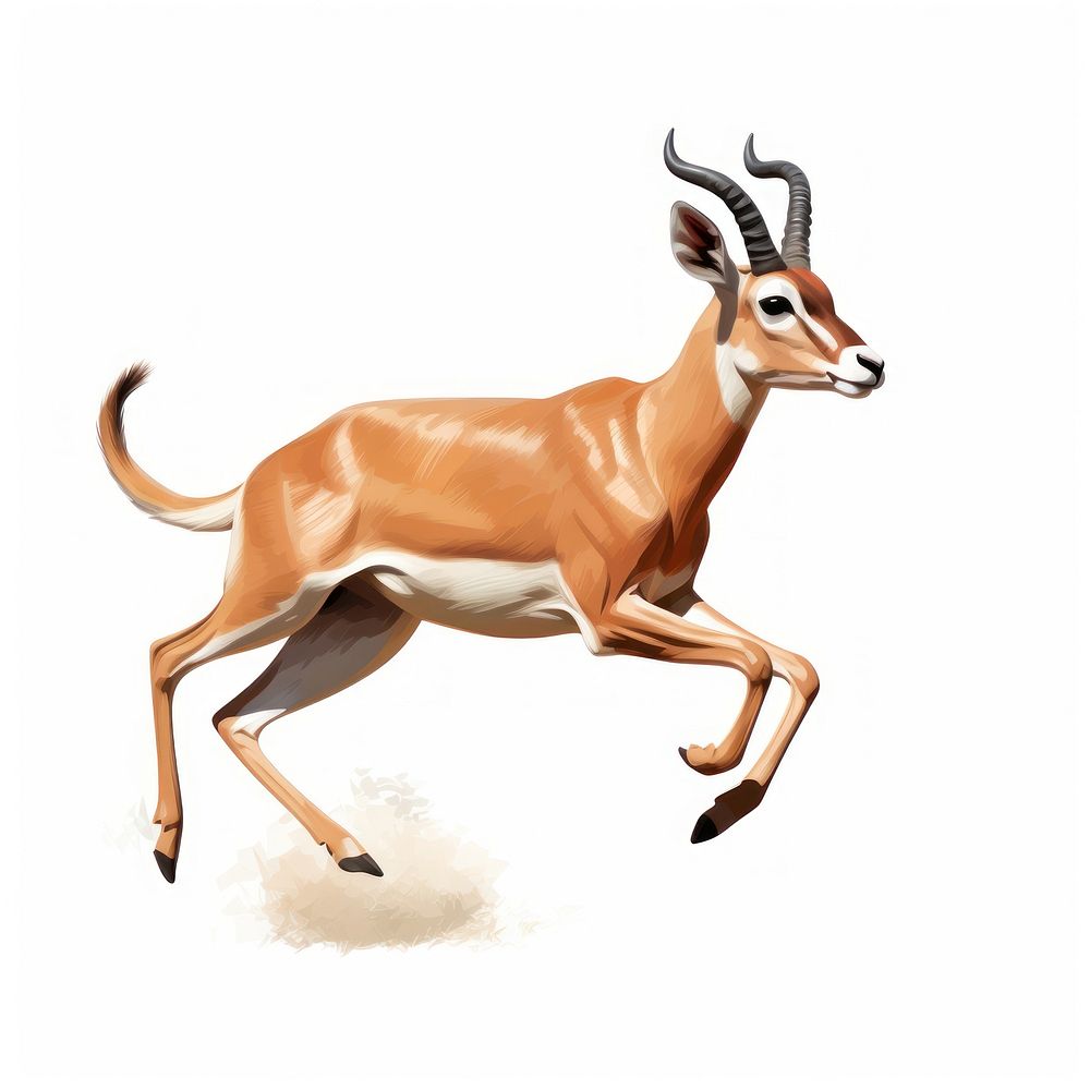 Wildlife animal mammal impala. | Free Photo Illustration - rawpixel