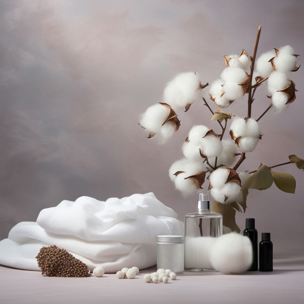 Cotton ingredient container freshness. | Free Photo - rawpixel