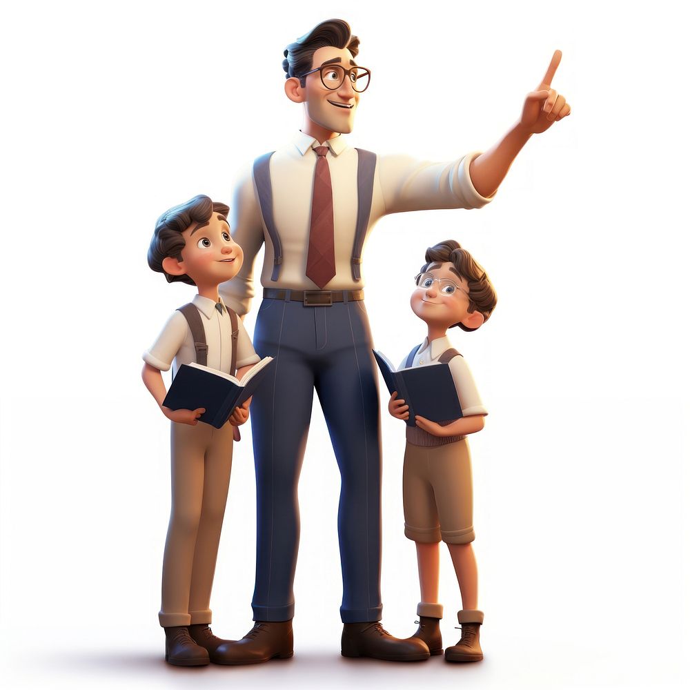 Cartoon father adult | Free Photo Illustration - rawpixel