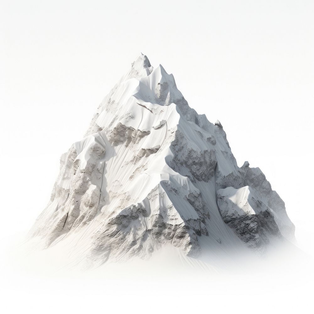 Mountain outdoors nature snow. AI | Premium Photo Illustration - rawpixel