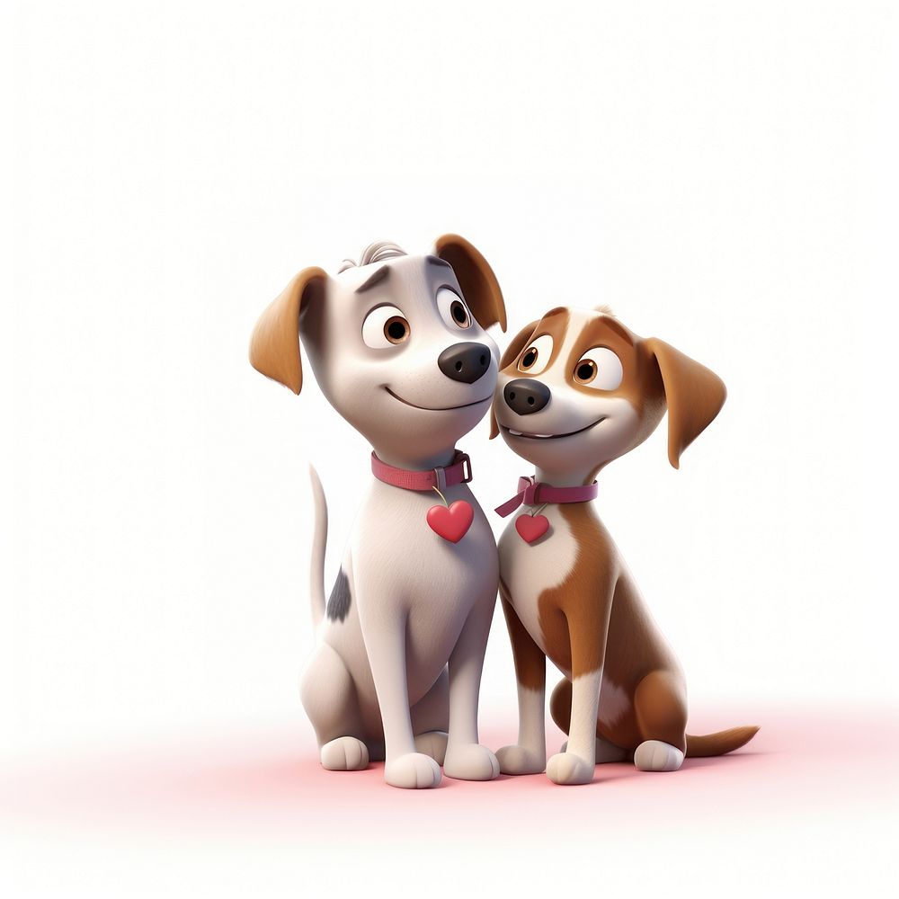 Dog cartoon mammal animal. | Free Photo Illustration - rawpixel
