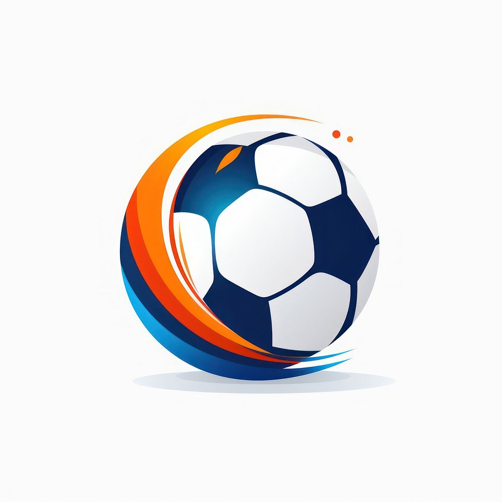 Football sports soccer logo. | Premium Photo Illustration - rawpixel