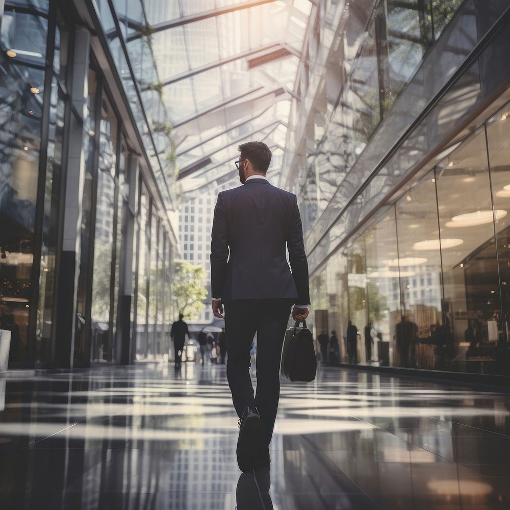 Business man walking | Free Photo - rawpixel