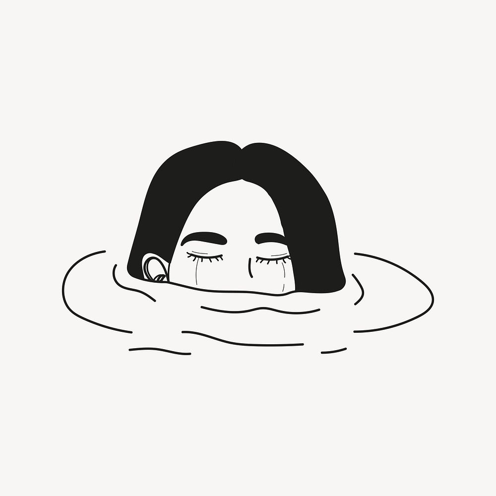 Mental health, aesthetic illustration design | Free Photo Illustration ...