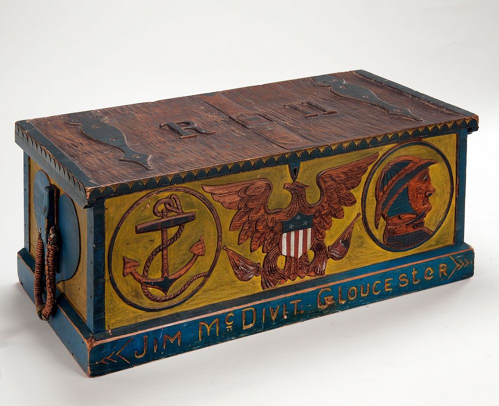 Sea Chest by Unidentified Maker | Free Photo - rawpixel