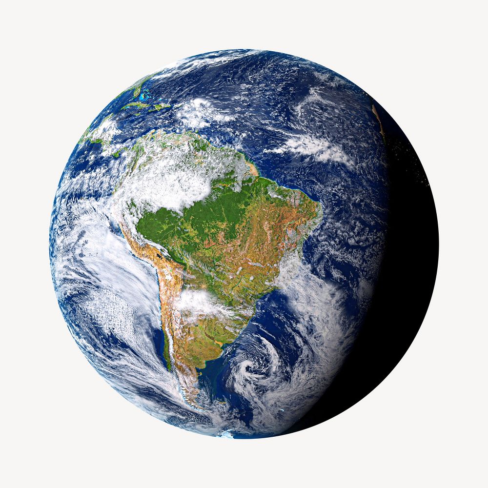 Planet Earth surface, isolated image | Free Photo - rawpixel