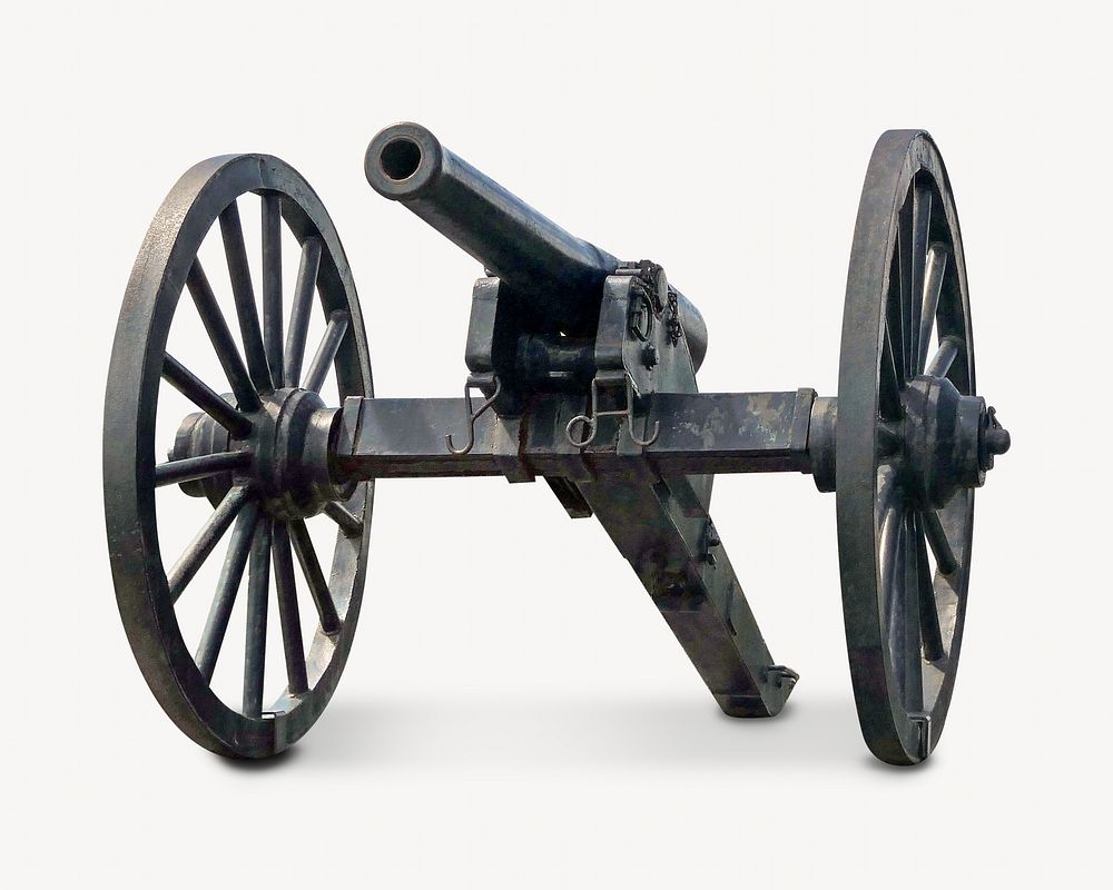Old cannon, isolated image | Free Photo - rawpixel