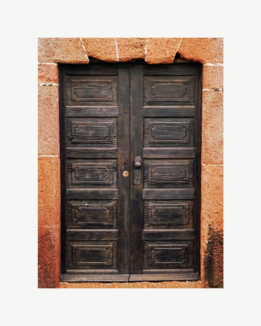 Wooden gate collage element, isolated | Premium PSD - rawpixel