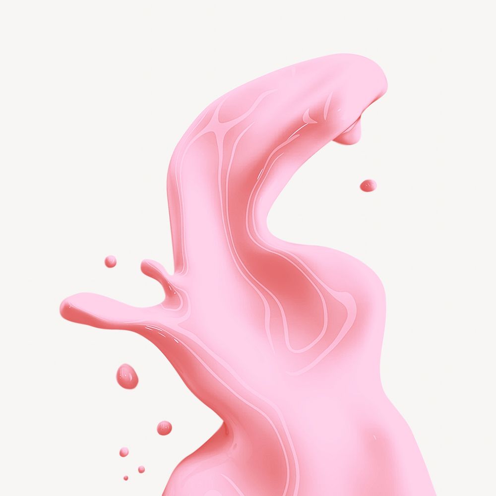 Pink water splash isolated design | Premium Photo - rawpixel