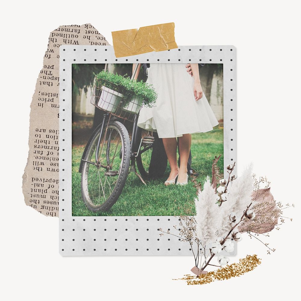 Wedding memory instant photo frame, | Premium Photo - rawpixel