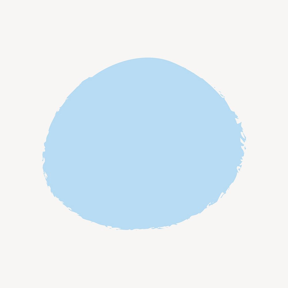 Blue circle shape vector | Premium Vector - rawpixel