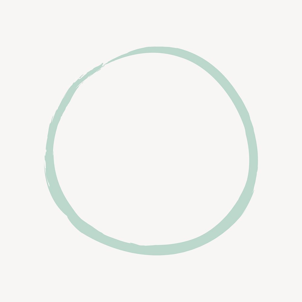 Green circle shape vector | Premium Vector - rawpixel