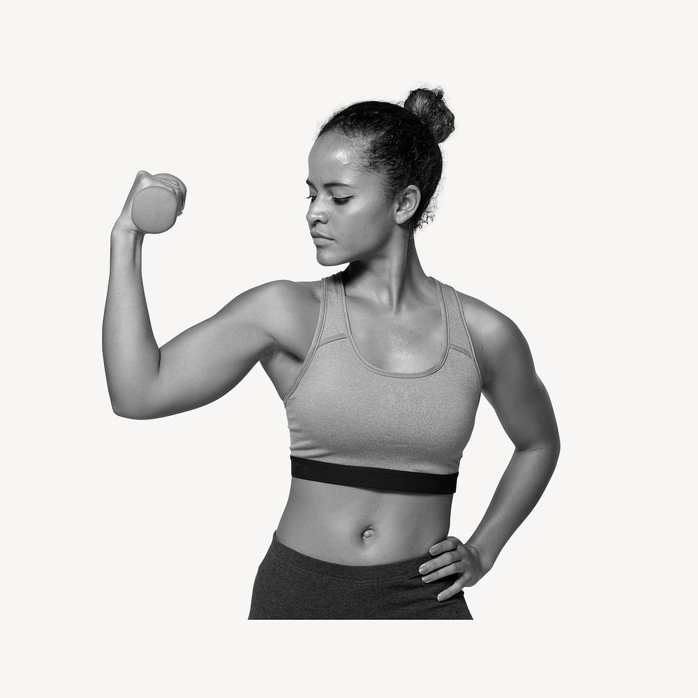 Strong & fit woman cut | Premium PSD - rawpixel